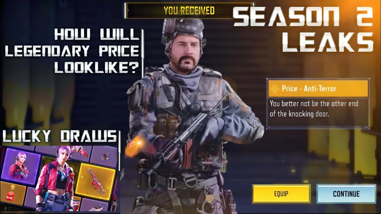 Legendary Price Look? Season 2 Lucky Draws | Redmi DRH | COD Mobile ...