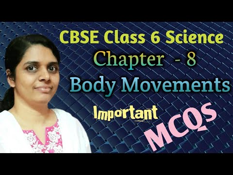 MCQs Of CBSE Class 6 Science Chapter 8 Body Movements/CBSE Classes By ...