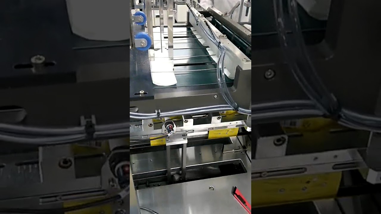 Automatic High Speed Facial Mask Folding Machine, Mask Packing Machine ...