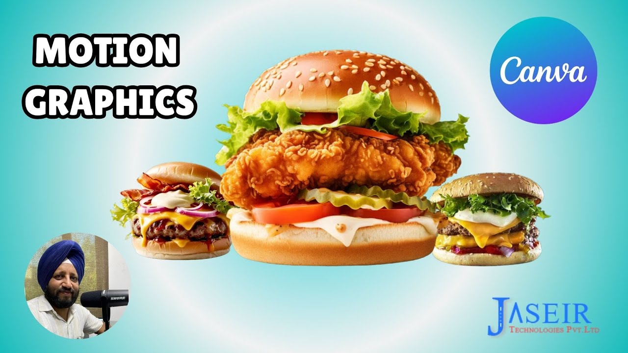 Create Stunning Food Slide Animations for Social Media with Canva - YouTube