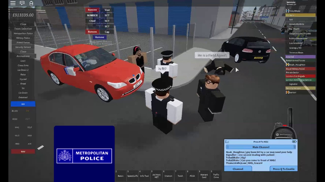 Borough of guildley-Met Patrol-Roblox! - YouTube