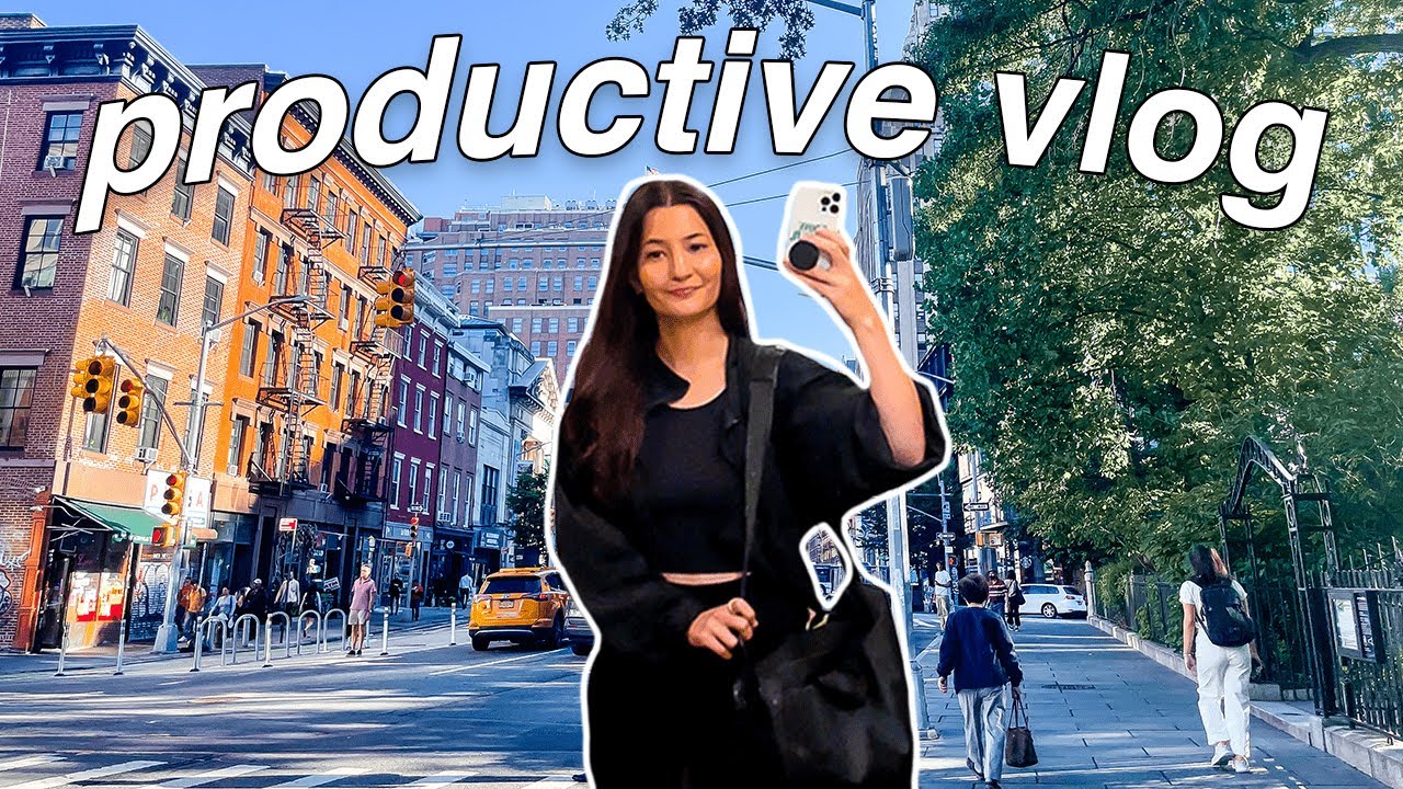 CHAOTIC work week in my life as a creative in New York City - YouTube