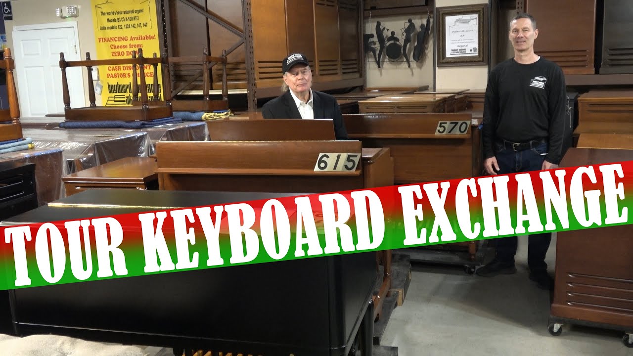 Tour Keyboard Exchange International with Jim & Rodney Huss. Hammond ...
