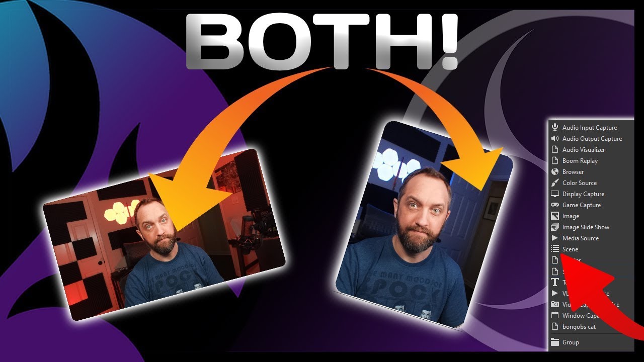 One Camera Multiple Shapes in OBS - EASY! No Plugins! - YouTube