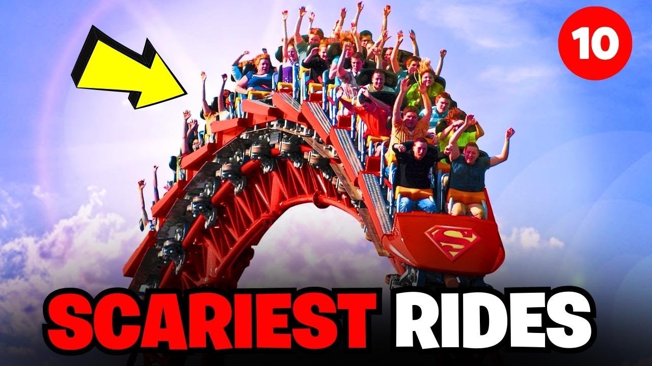 Top 10 Scariest Rides - YouTube