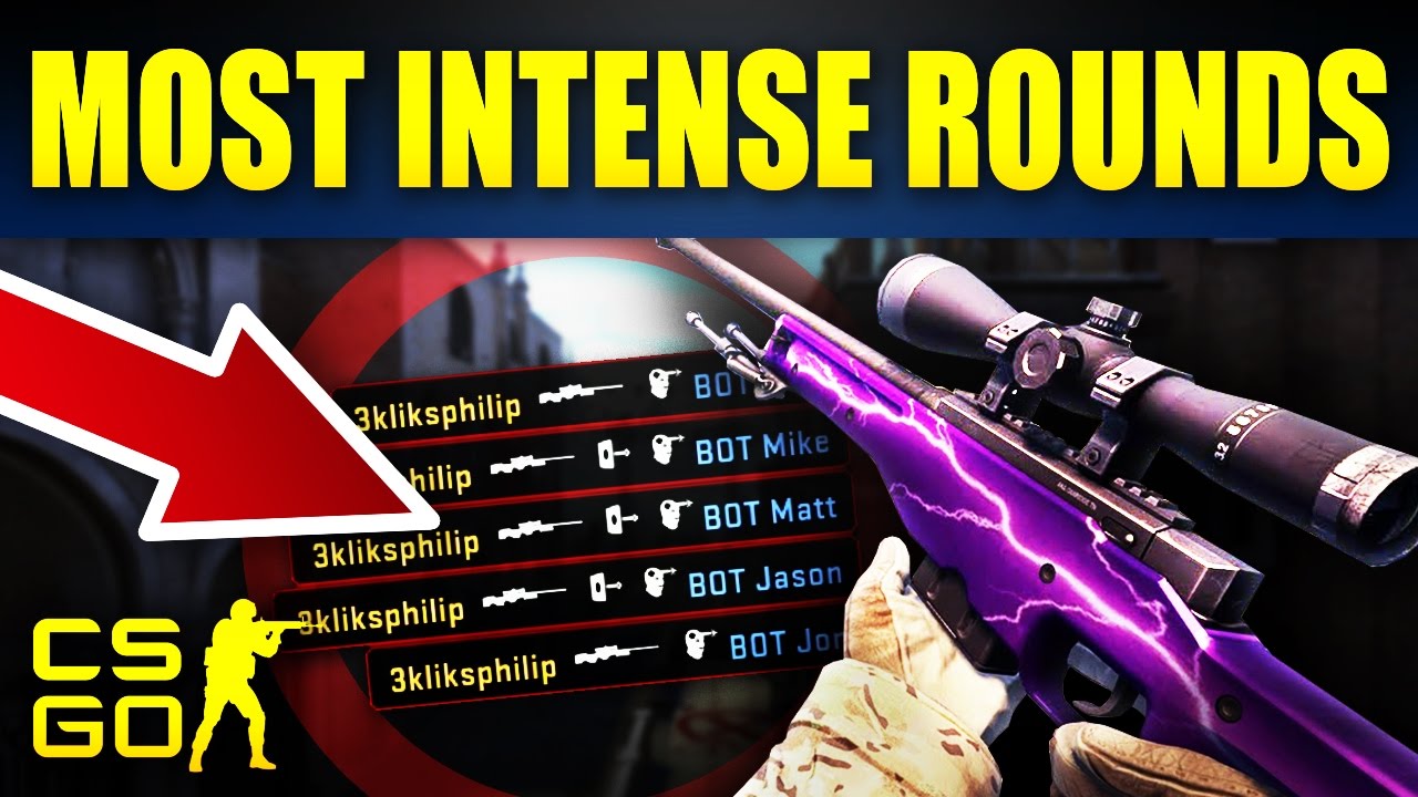 Top 10 Most Intense Pro Rounds In CS:GO History - YouTube