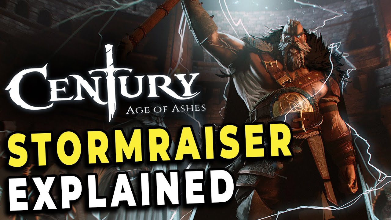 Get To Know The Stormraiser In Century: Age of Ashes - YouTube