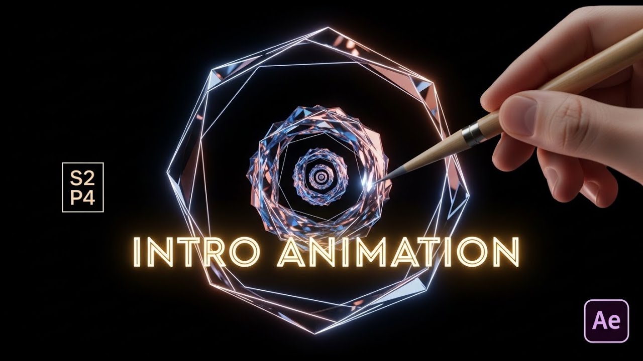 How To Create Intro Animation with Adobe After Effects (Series 2 Part 4 ...