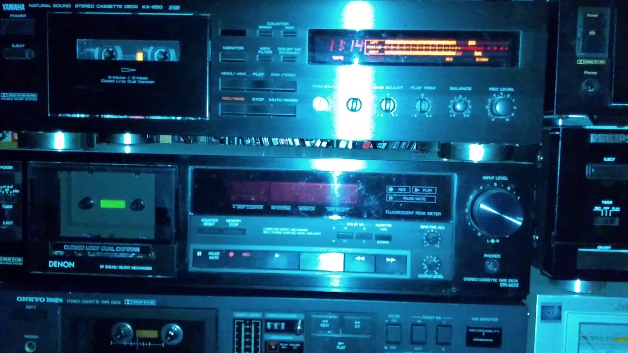 Magnetofon deck Yamaha KX-650 vs. Zion Train... . - YouTube