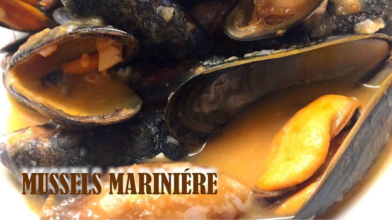 How to cook Mussels Mariniere, Mejillones a la Marinera, , seafood ...