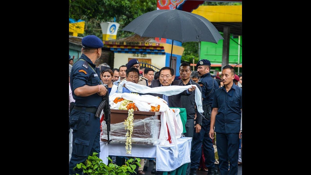Tribute to Shri Nar Bahadur Bhadari | Chief Minister of Sikkim| - YouTube