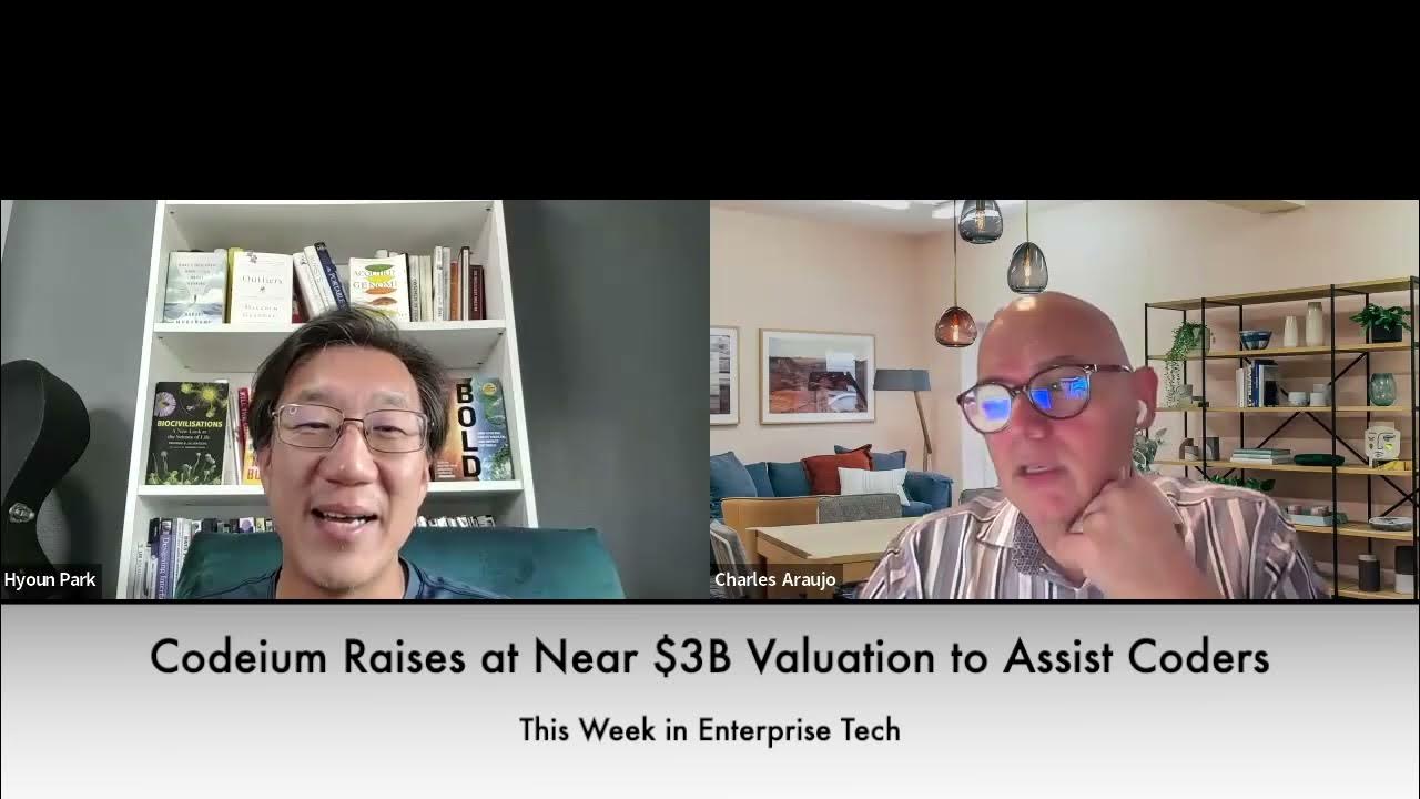 TWIET: Codeium Raises at Near-$3 Billion Valuation to Assist Coders - YouTube