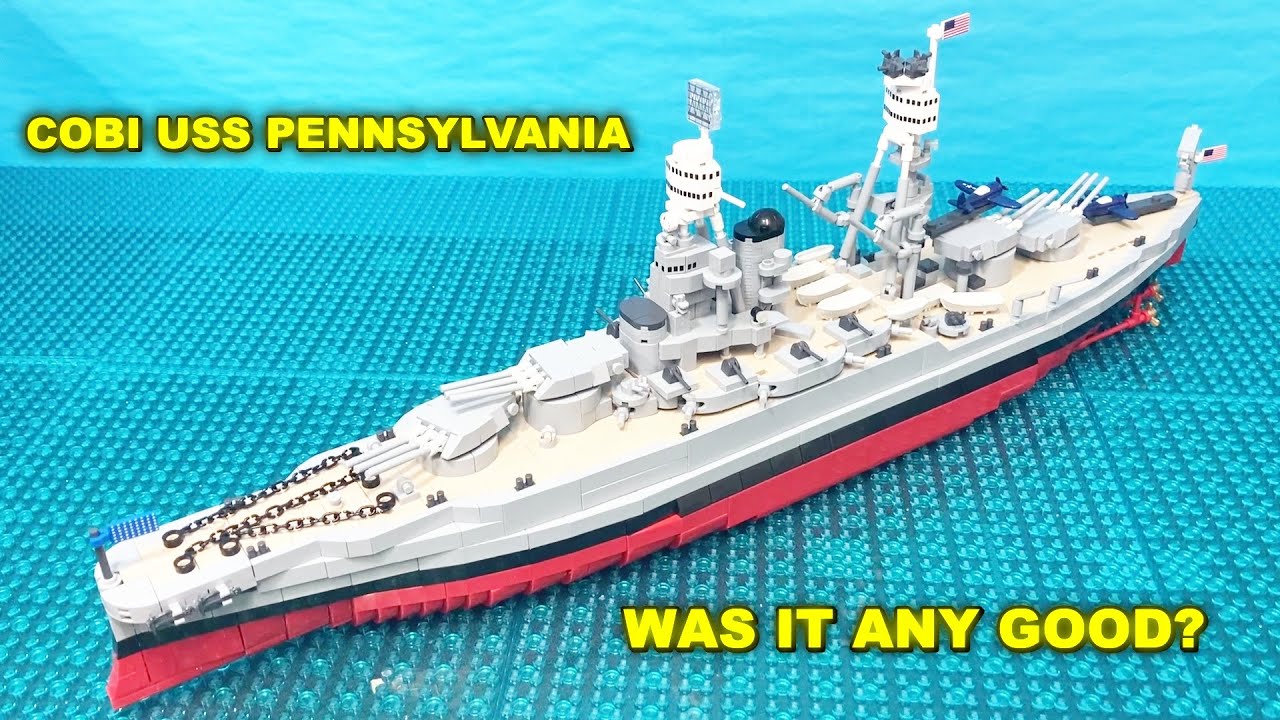 Cobi USS Pennsylvania - Class Battleship Animation and Review | Cobi ...