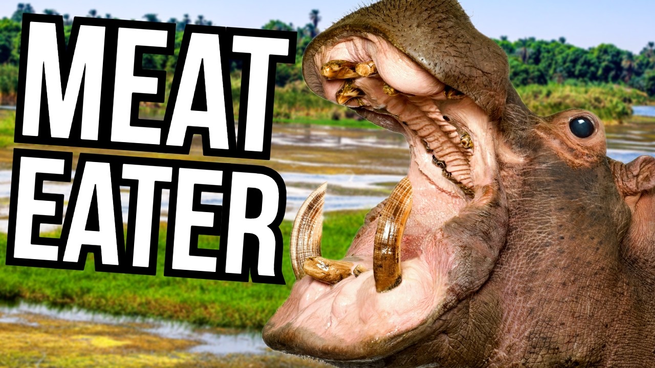 4 Plant Munching Herbivores that Occasionally Eat Meat - YouTube