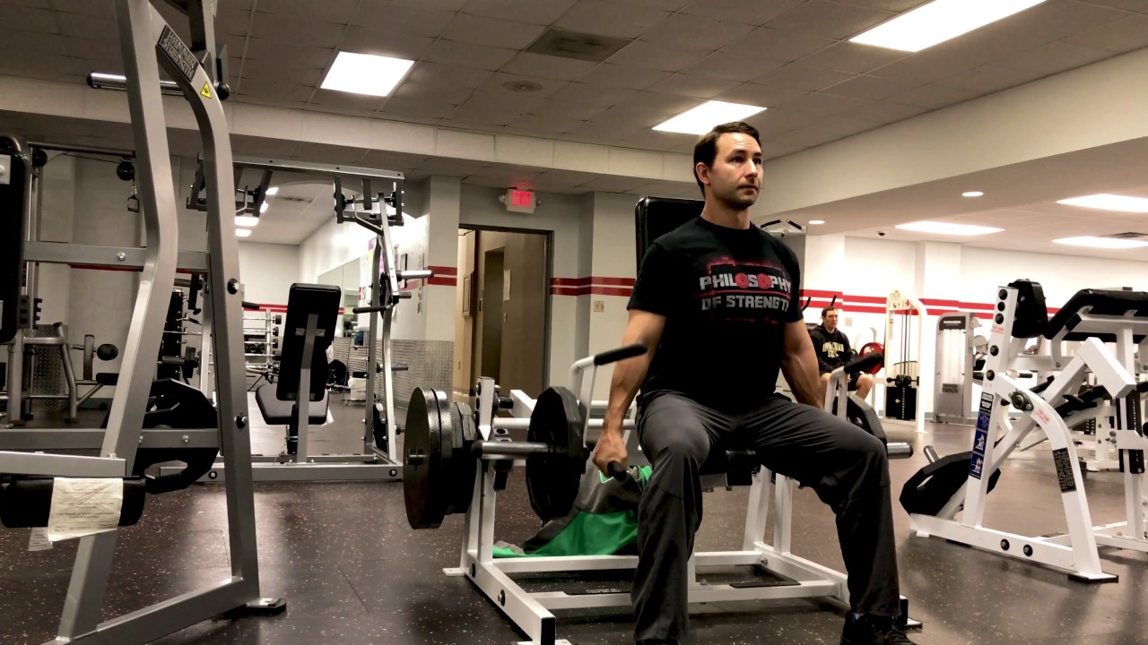 Shoulder Shrug Machine - YouTube