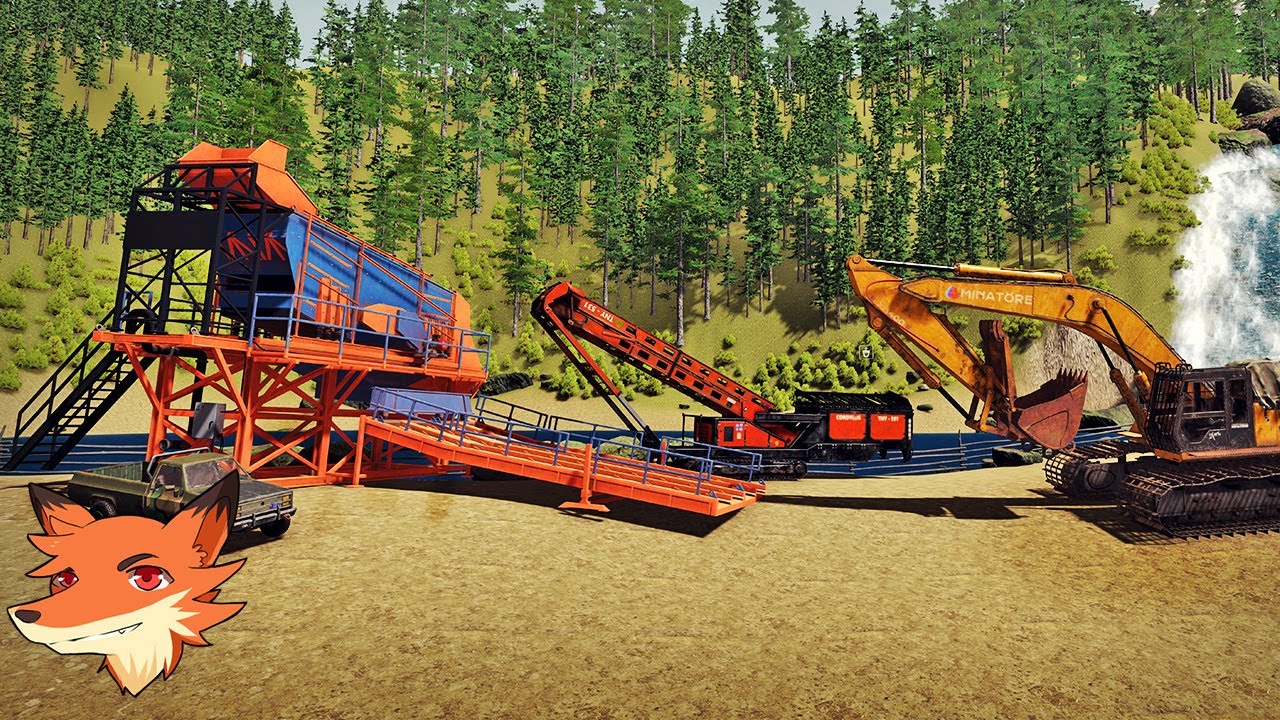 Gold Mining Simulator [FR] L'arrivée du T6: des machines gigantesque ...