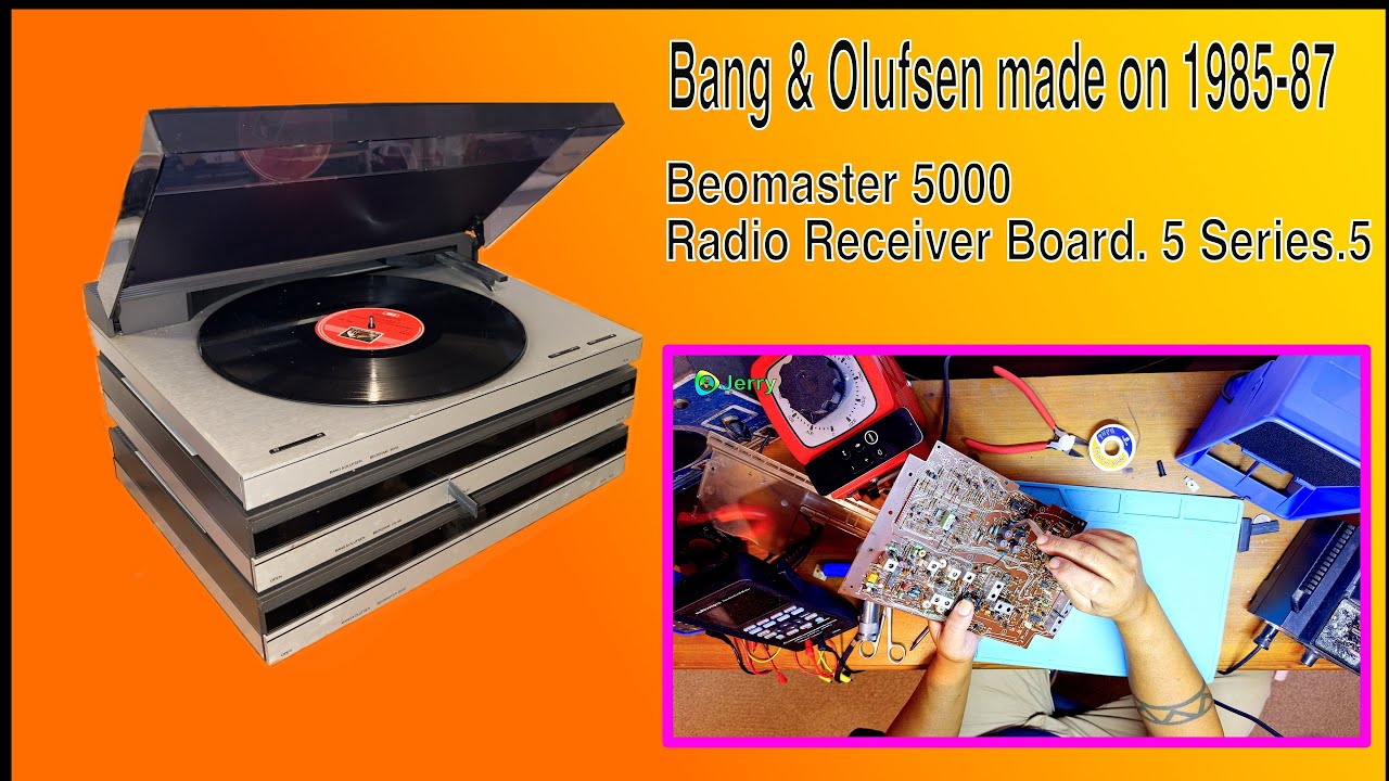Bang Olufsen Beomaster 5000 from 1985 Radio Reciver Board 5 Series ...