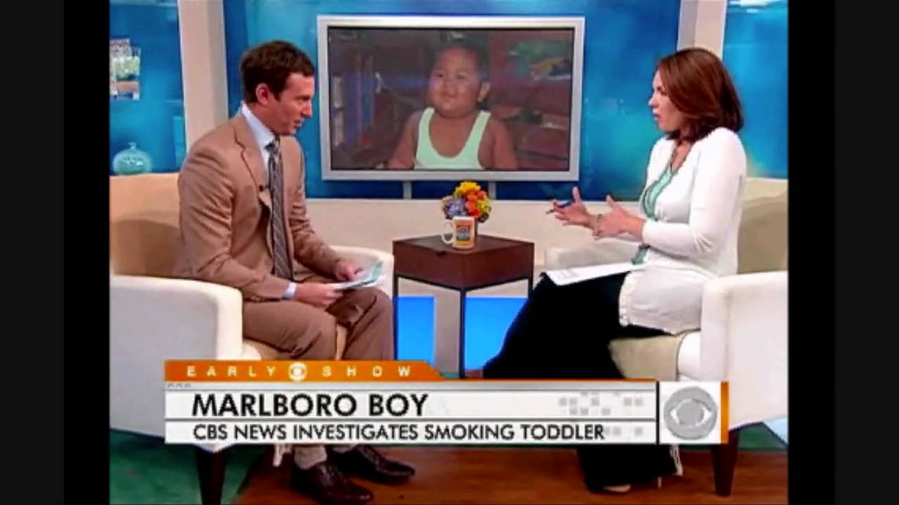 2 Year old baby smoking 40 Cigarettes a Day - YouTube