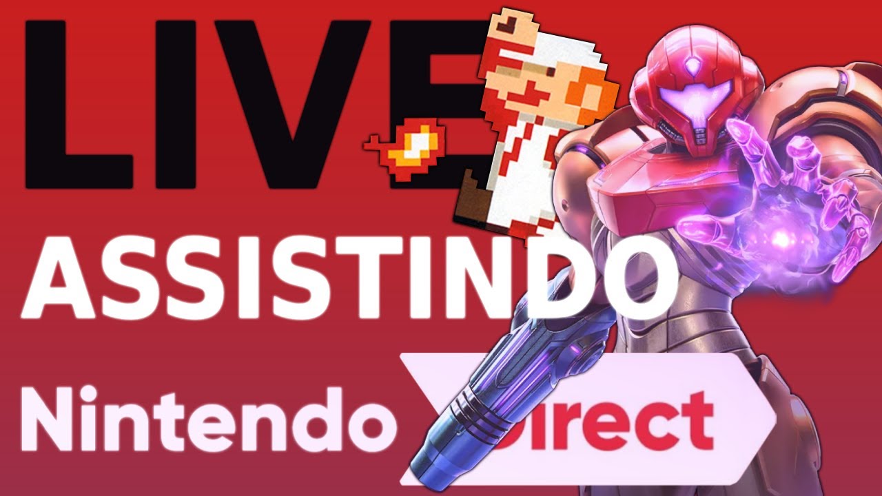 Live de Aniversário Assistindo a Nintendo Direct | Event Live - YouTube