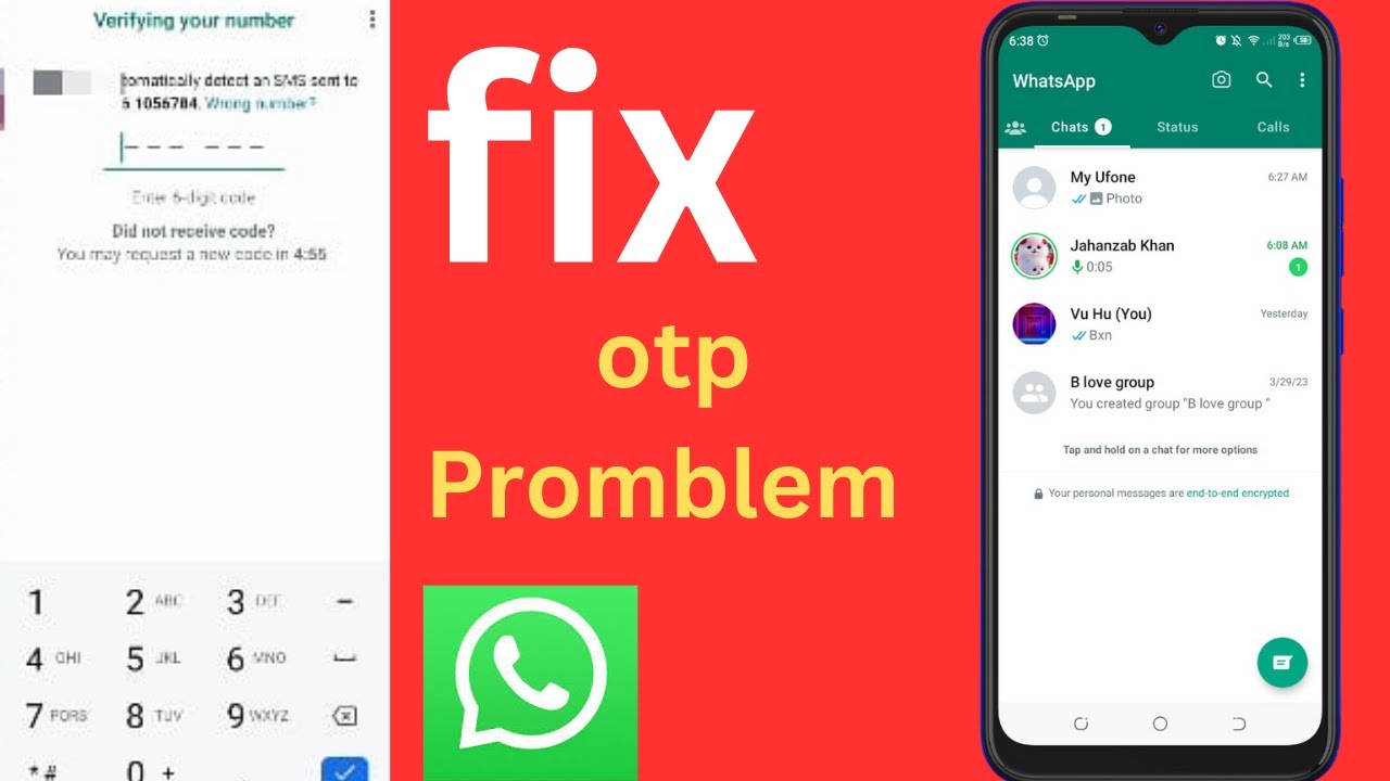How to fix WhatsApp Verification Code Problem 2023 | Whatsapp ka code ...