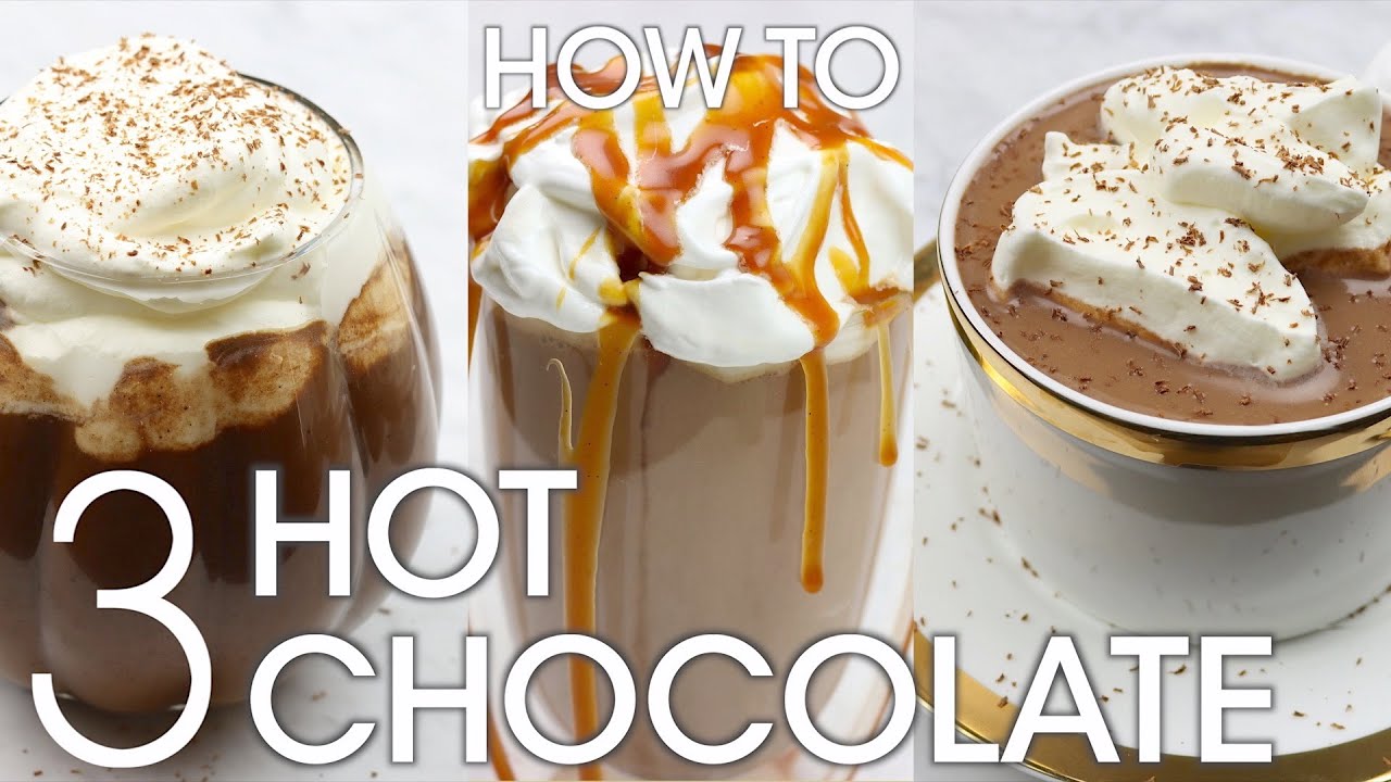 Secrets Of The Best Hot Chocolate Recipes: French Chef Makes 3 Tasty ...