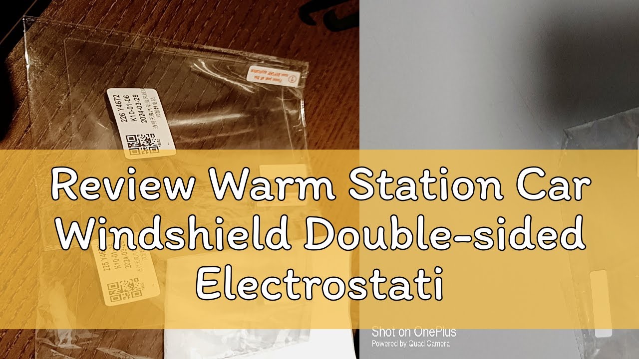 Review Warm Station Car Windshield Double-sided Electrostatic Stickers ...