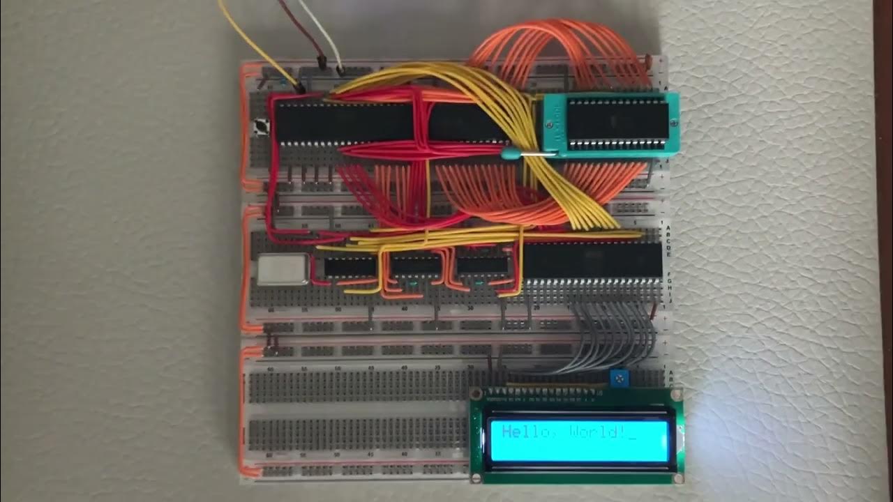 Breadboard 6502 (01) - YouTube