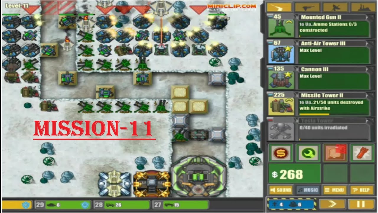 Level 11 | Canyon Defense 2 - YouTube