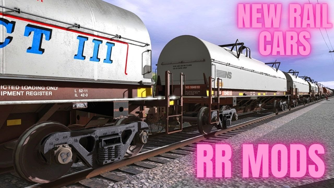 Trainz 2022: Alstom Steel Coil Cars (RR Mods New Rail Cars) - YouTube