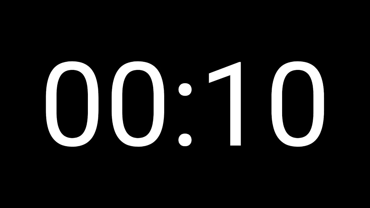 YouTube 1 - 10 Second (Seconds that can divide 1) Timer on YouTube with ...