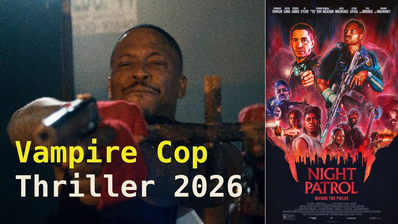 Night Patrol (2025): Vampire Cop Thriller with Justin Long & Jermaine ...