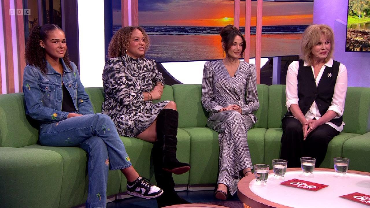 Michelle Keegan, Joanna Lumley, Angela Griffin, Tillie Amartey On BBC ...