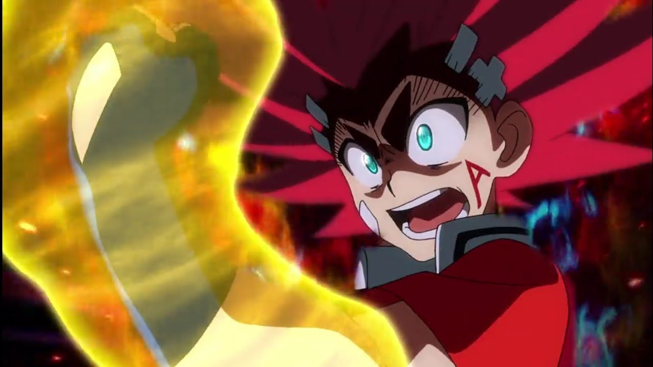 Beyblade burst Turbo Aiger vs Doctor Evil - YouTube
