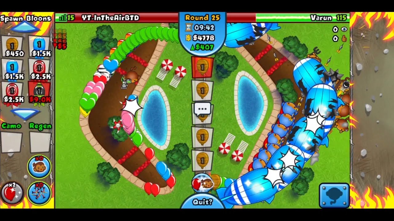 BTD Battles Live Com | High Tier Gameplay | BOOSTS ONLY! - YouTube