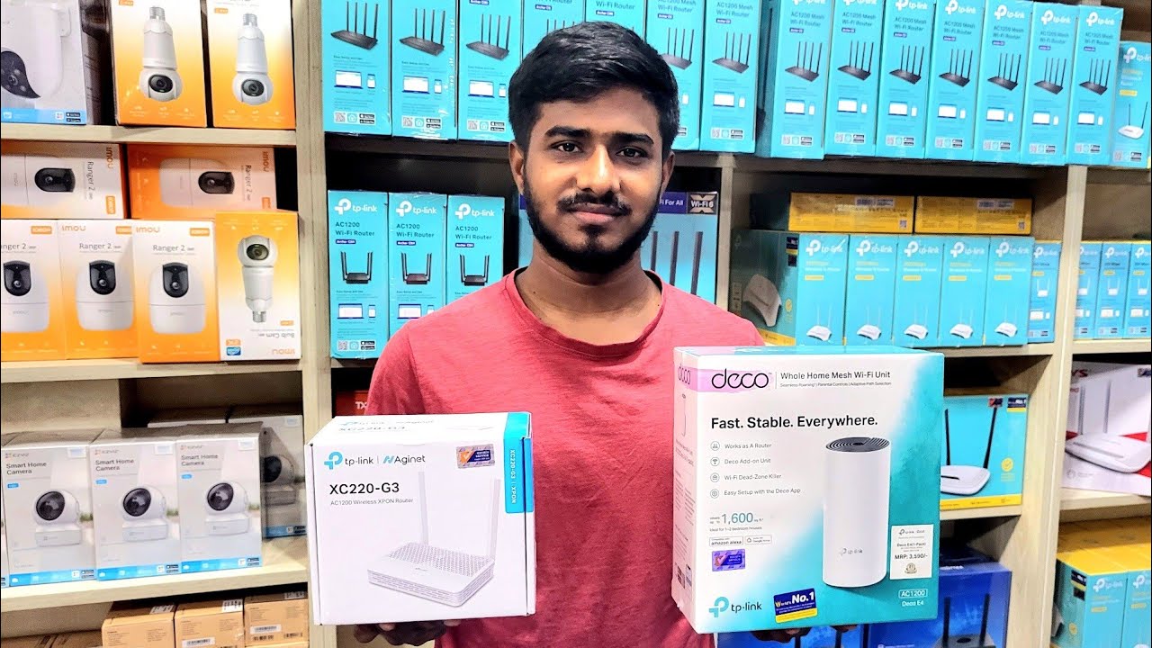 Tp-Link XC220-G3 Xpon Onu Router & Tplink Deco E4 router review bangla ...