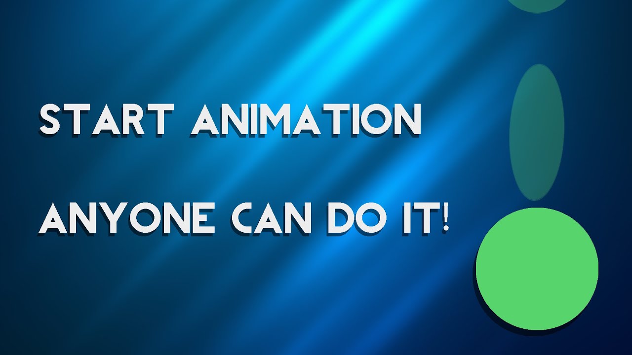Keyframe Animation: Animate a Bouncing Ball - YouTube