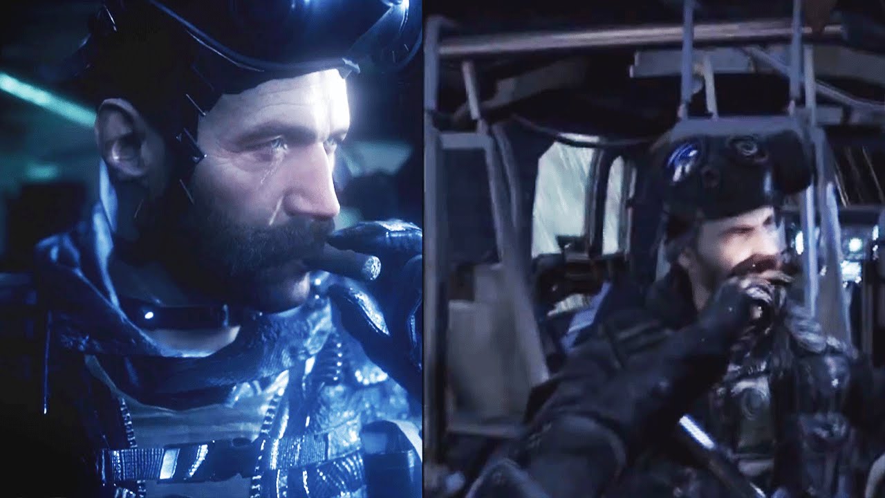 CALL OF DUTY MODERN WARFARE 4 REMASTERED - SIDE BY SIDE COMPARISON ...