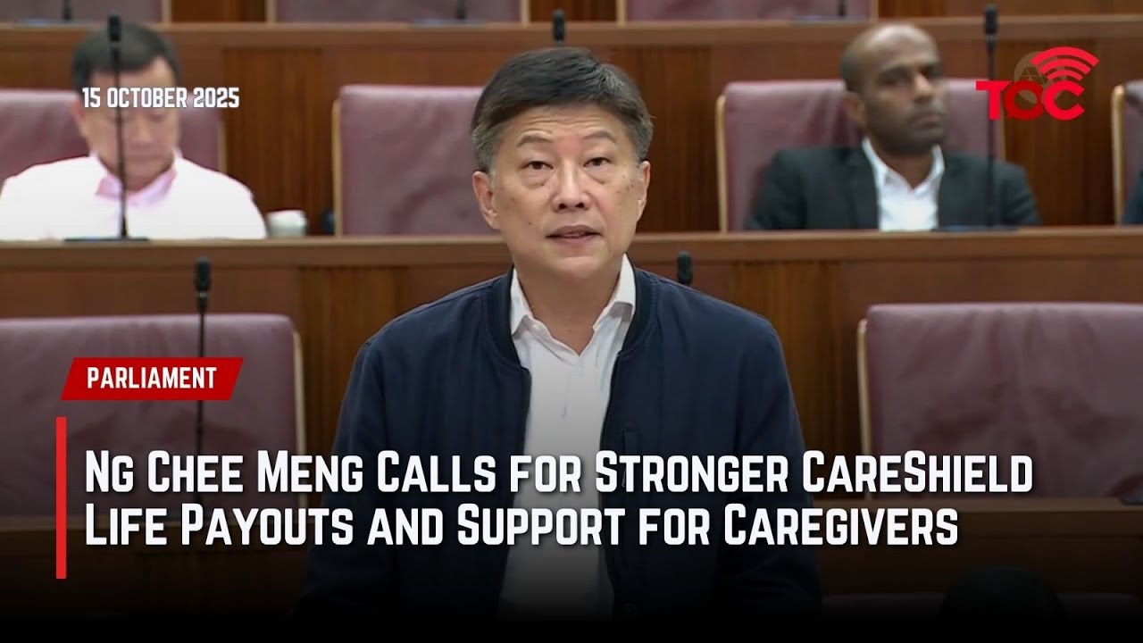 Ng Chee Meng Calls for Stronger CareShield Life Payouts and Support for ...