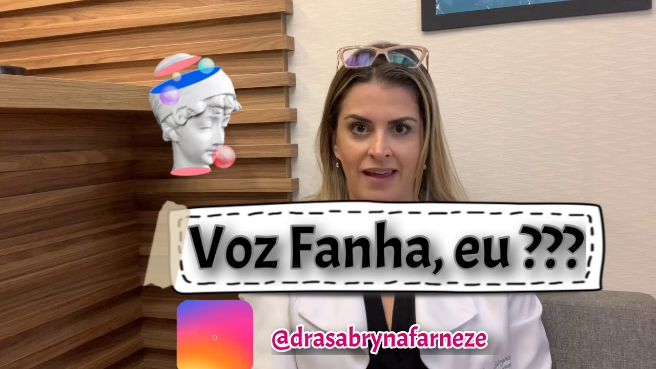Voz Fanha,eu? - YouTube