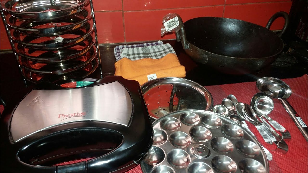 My Today's routine new purchase & review of Kitchen items/Vessels ...