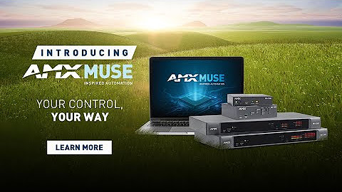 AMX MUSE | Automation & Control - YouTube