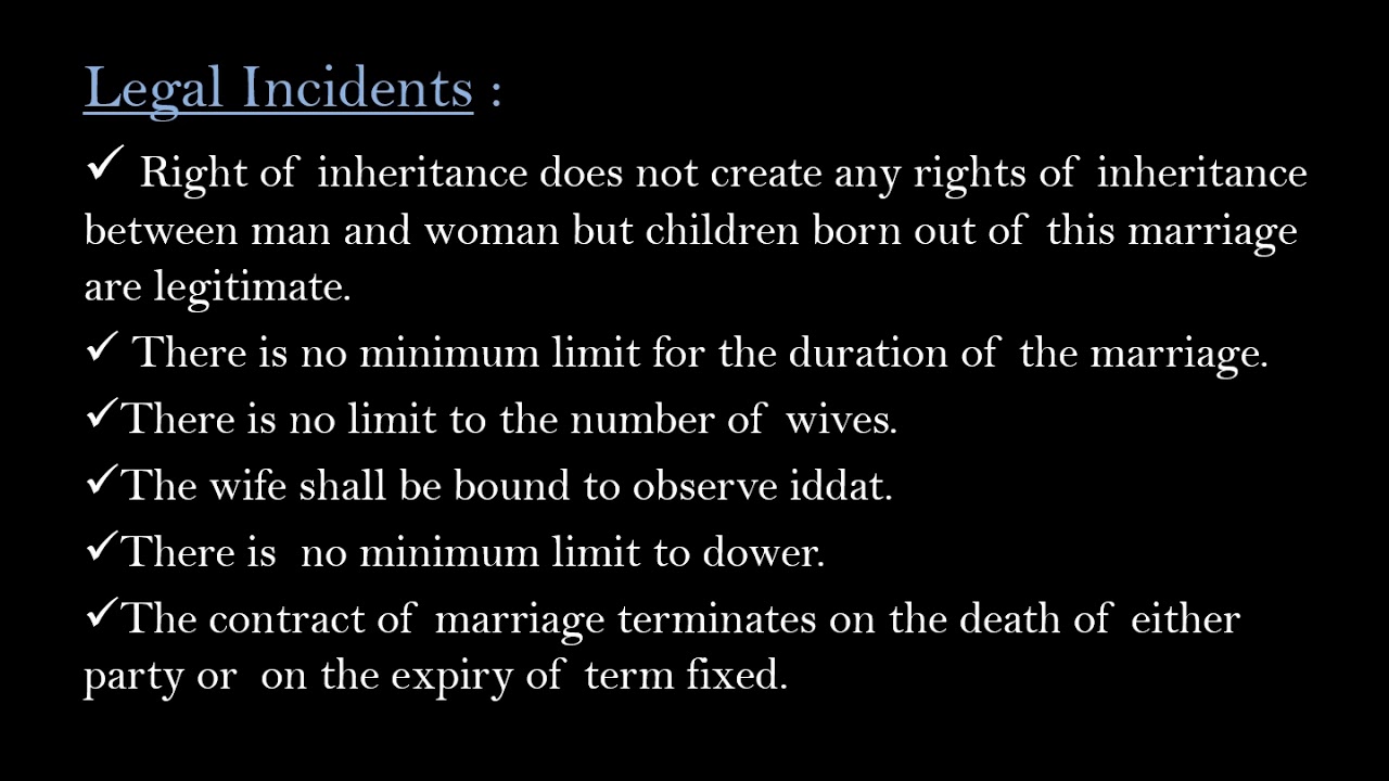 Mutta Marriage | #Muslim Marriage #Mutta Marriage #essentials #legal ...