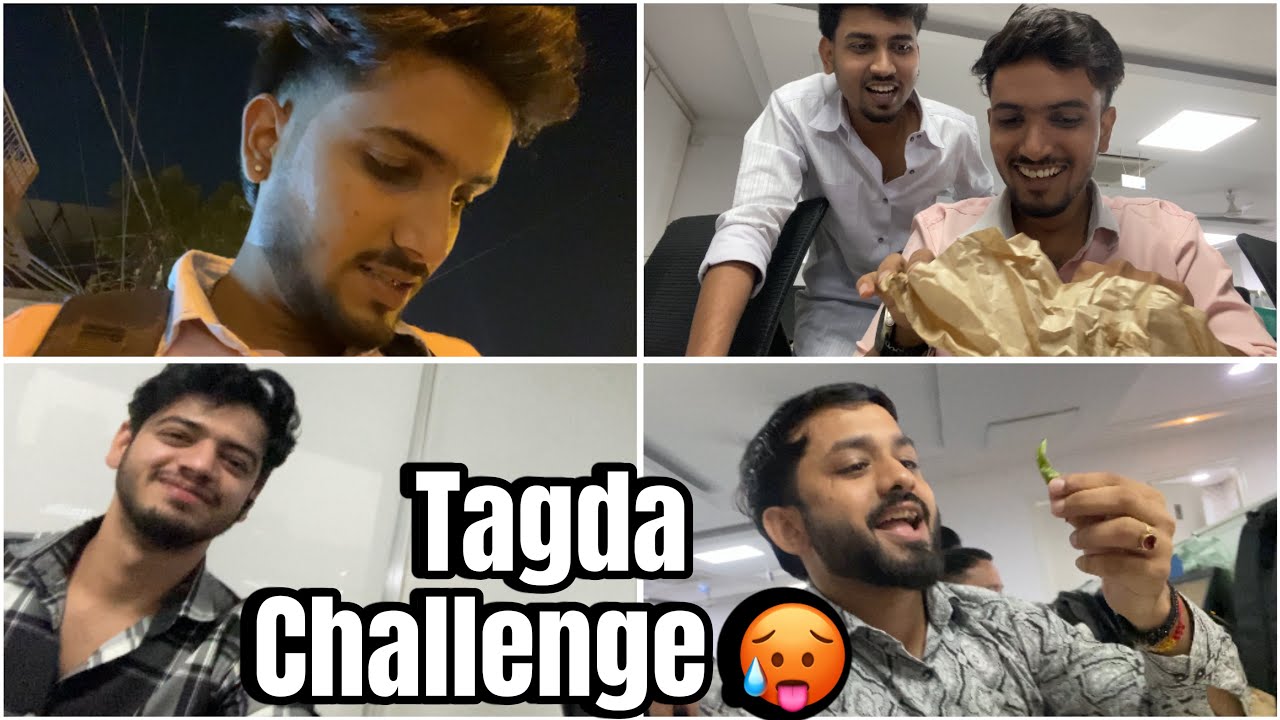 TAGDA CHILLI CHALLENGE 🤑 #challenge - YouTube