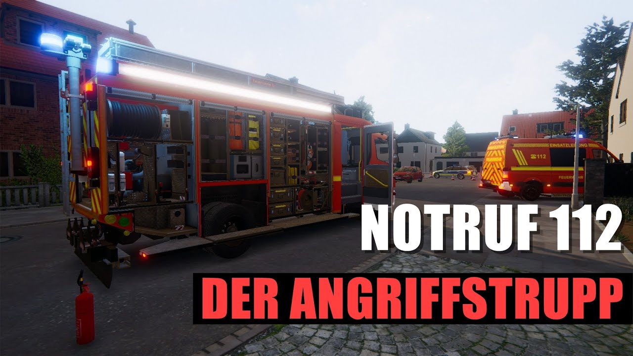 Notruf 112 Der Angriffstrupp - Realistische Feuerwehreinsätze auf ...