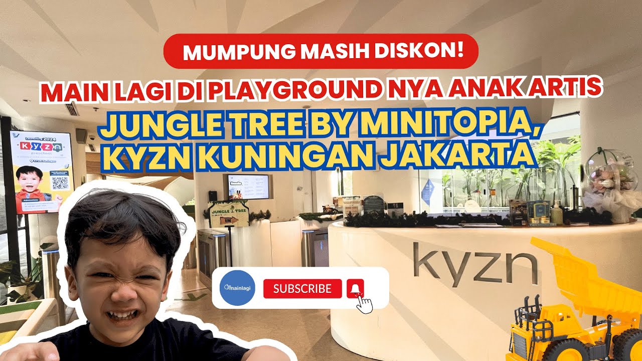 Main lagi ke Playground terbaik di jakarta Jungle Tree by Minitopia ...