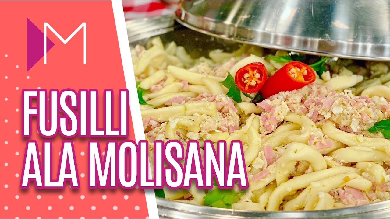 Faça o clássico FUSILLI ALLA MOLISANA - Mulheres (18/09/20) - YouTube