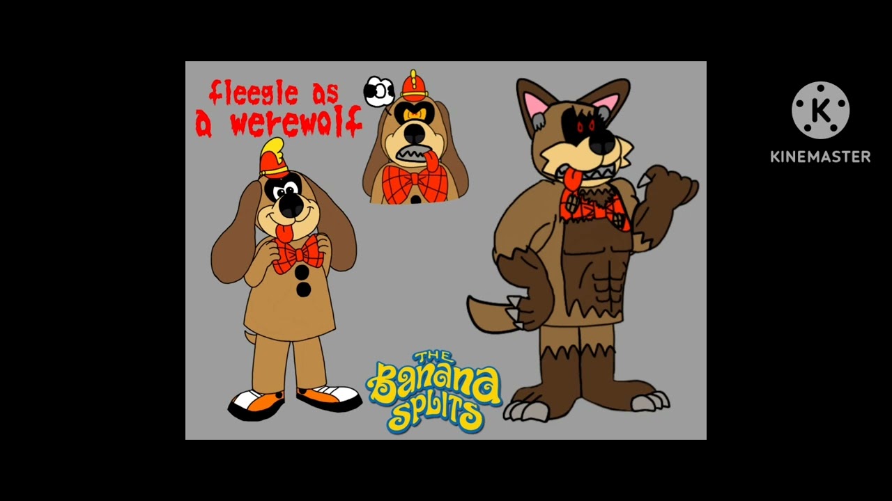 so I made a newer update on fleegle as a werewolf (read the description ...