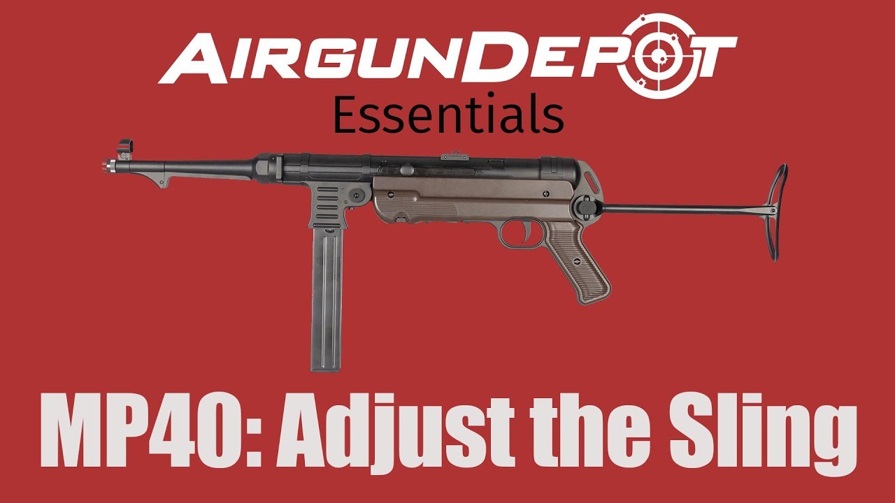 Umarex Legends MP40: How to Switch the Sling to the Right Side - YouTube