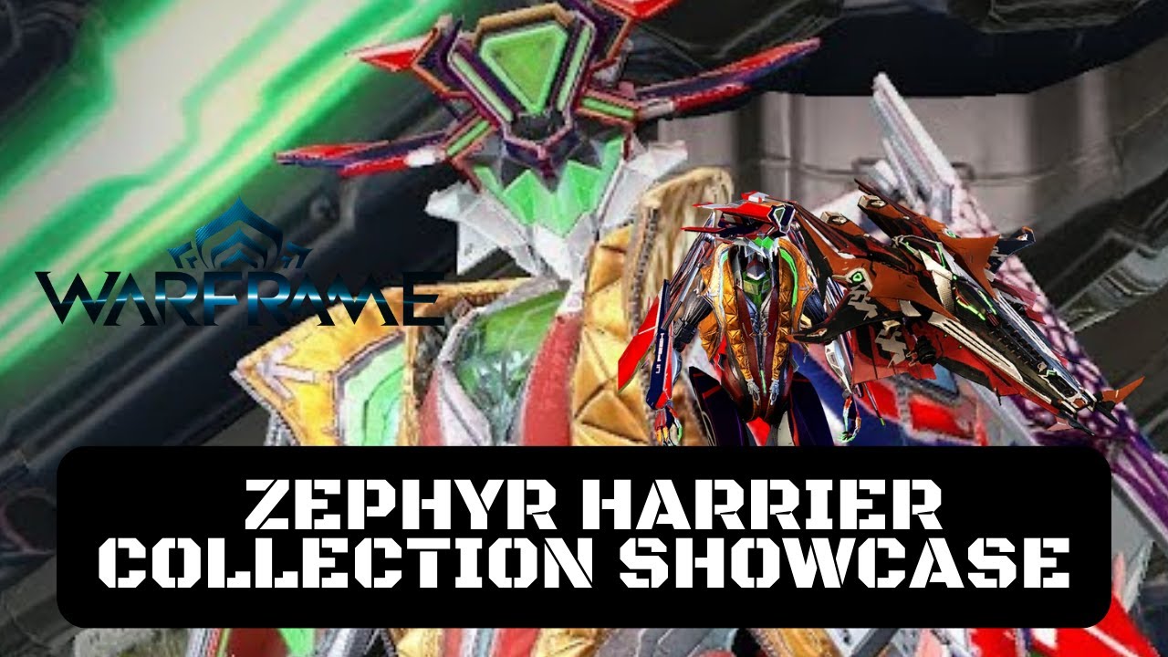 Warframe: Zephyr Harrier Collection Showcase - YouTube