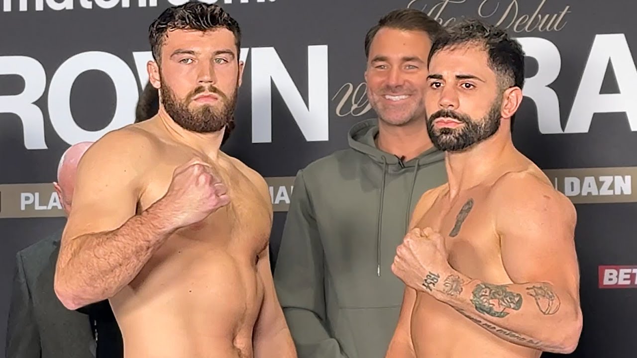 2024 Olympian Pat Brown PRO DEBUT weigh in vs Federico Grandone! - YouTube